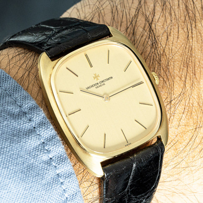 Vacheron Constantin Dress Watch 34mm Yellow Gold 39008 | WatchCentre ...