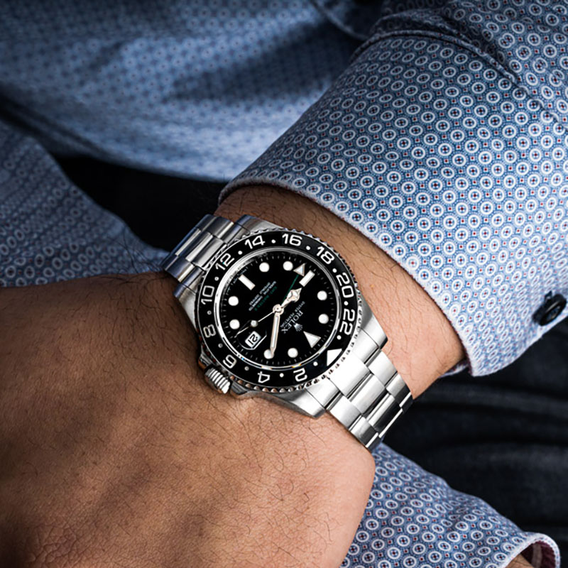 Rolex GMT-Master II 40mm Stainless Steel 116710LN | WatchCentre | Watch ...