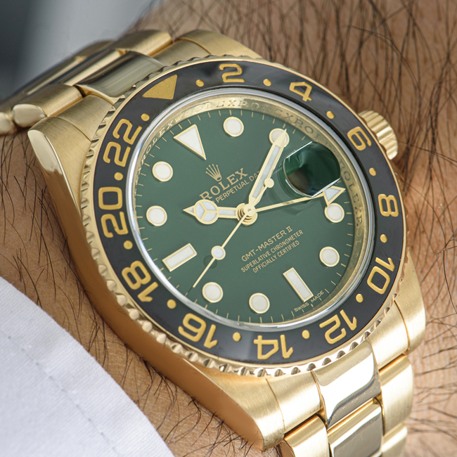 Rolex GMT-Master II Green Dial 116718LN | Watch Centre