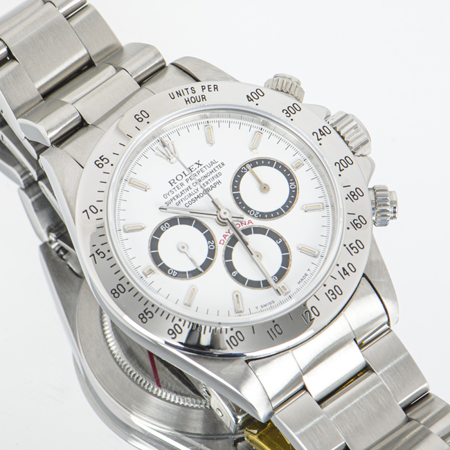Rolex Zenith Daytona White Dial 16520 | Watch Centre