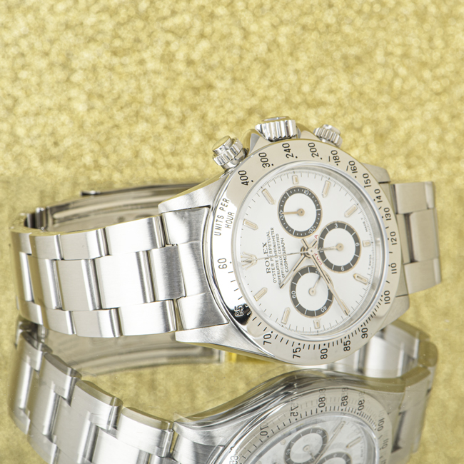Rolex Zenith Daytona White Dial 16520 | Watch Centre