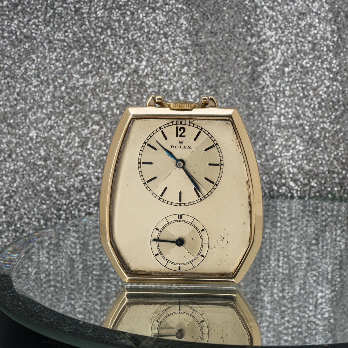 Rolex. A Rare Prince 9ct Gold Keyless Lever Pocket Watch C1930s | Watch ...