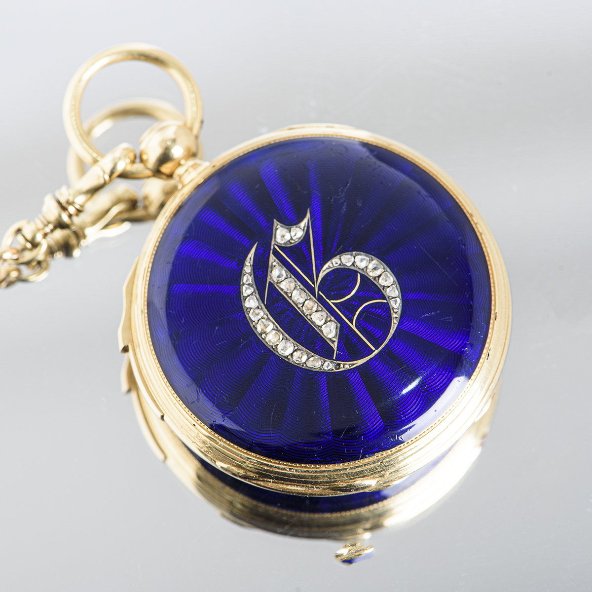Henry Capt Quarter repeating Enamel Half Hunter Pocket Watch | Watch Centre